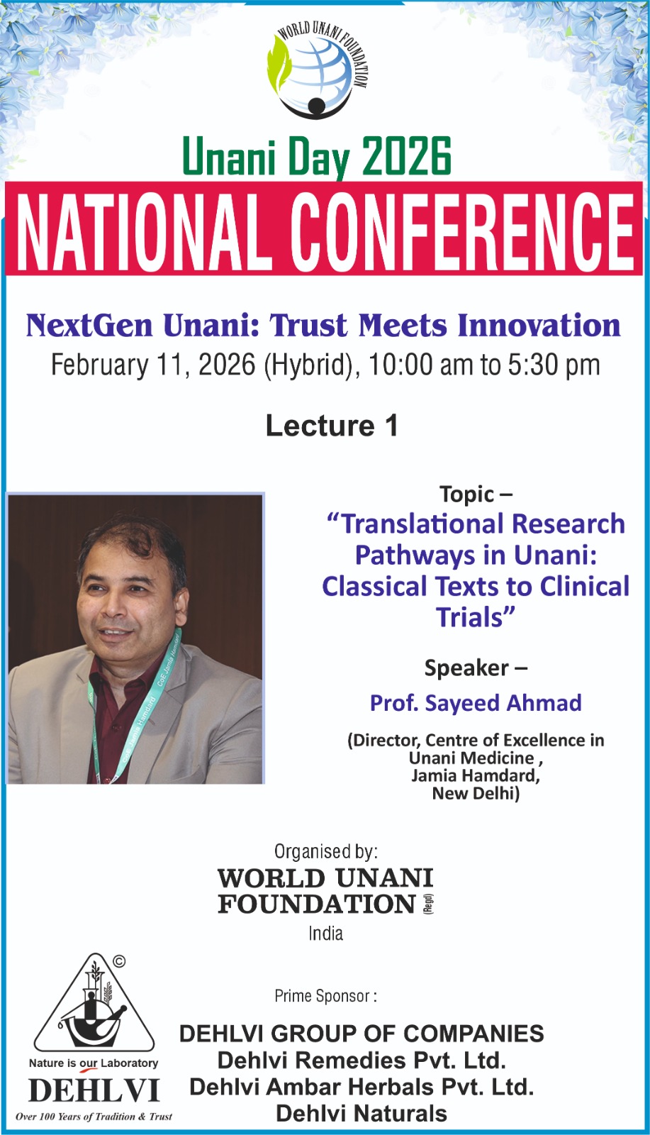 UNANI DAY 2026